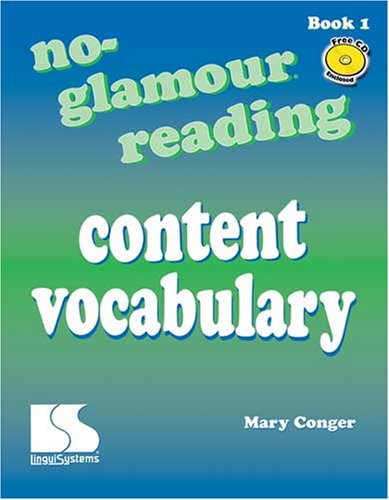 No-Glamour Reading Content Vocabulary; Book 1 by Mary Conger