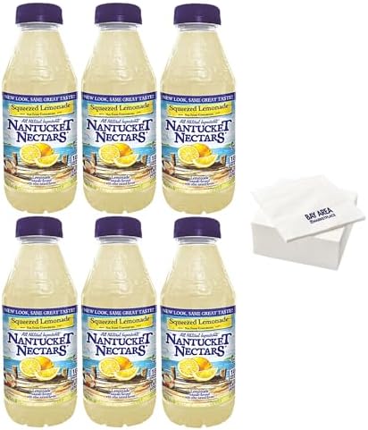 Amazon.com : Nantucket Nectars Squeezed Lemonade, 15.9oz Bottles, (Pack ...