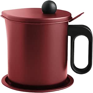 Amazon.com: DAOUXIAOSP 1.5L/52 Oz Stainless Steel Cooking Oil Keeper ...