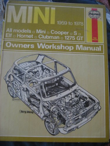 Mini Owners Workshop Manual, All Models 1959 - 1978, Mini, Cooper, Elf ...