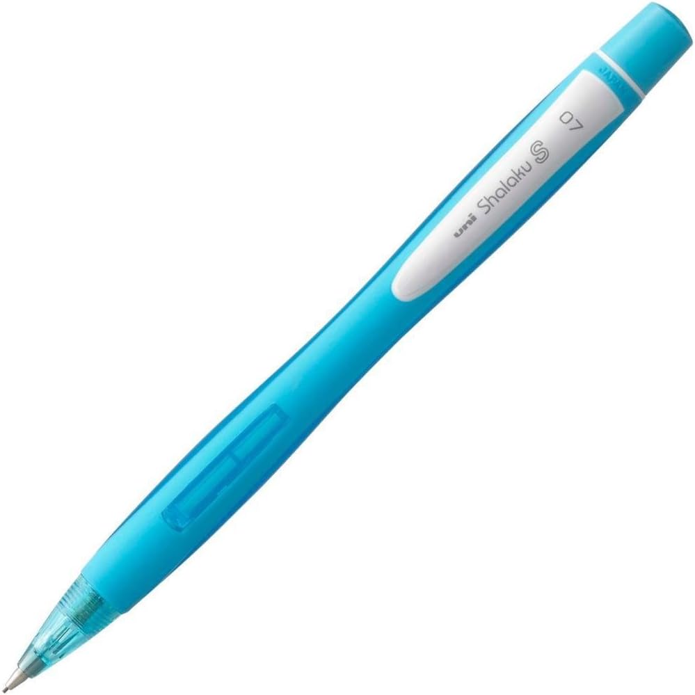 uni-ball Mitsubishi Shalaku S 0.7 mm Tip Mechanical Pencil, Light Blue ...