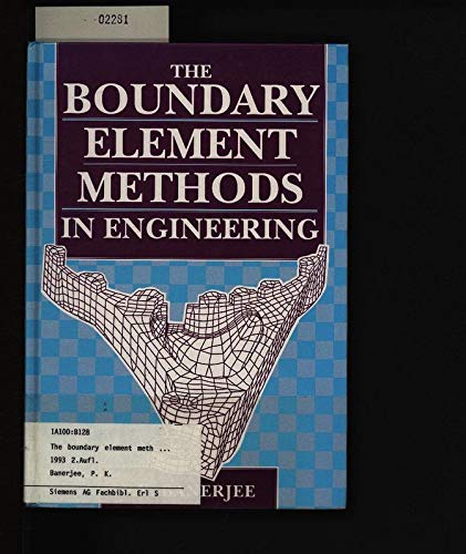 The Boundary Element Methods in Engineering: Banerjee, Prasanta Kumar ...