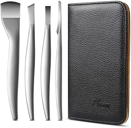 Amazon.com: FVION Professional Pedicure Knife Set, 4PCS Ingrown Toenail ...