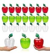 Amazon.com: HANZE Large Red Apple Container, Apple Shaped Candy Toy ...