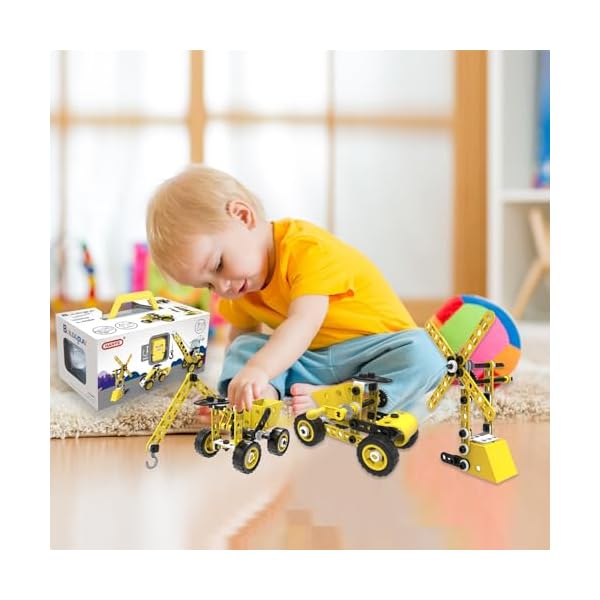 Quhiu STEM Educational Building Blocks - 100 pcs Toys Stem Kit for Kids ...