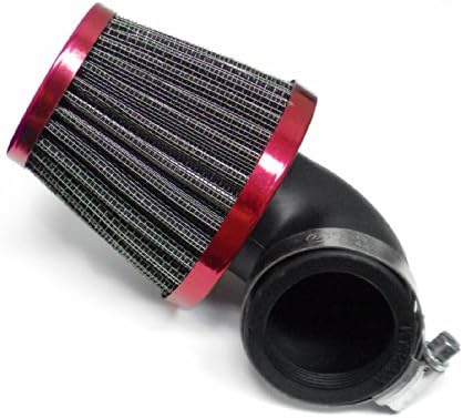 35mm Air Filter 50cc 2 Stroke 90 degree angled Scooter Motorcycle ATV ...