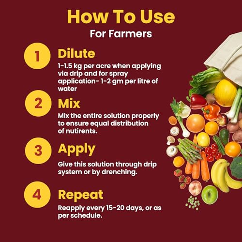 Utkarsh Iron - 12% EDTA Chelated for Plants, 100% Water Soluble ...