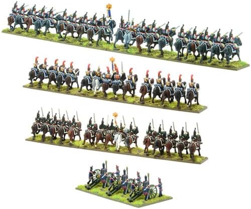 WarLord Black Powder Epic Battles Waterloo: French Heavy Cavalry ...