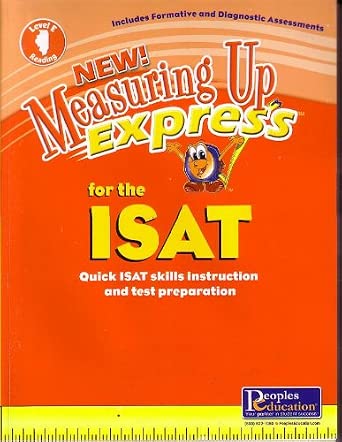 Measuring up Express for the Isat Level E Reading (Quick Isat Skills ...