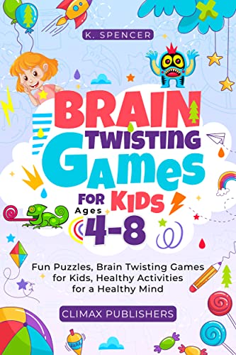 Brain Twisting Games for Kids Ages 4-8: Fun Puzzles, Brain Twisting ...
