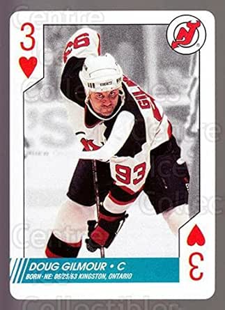 Amazon.com: (CI) Doug Gilmour Hockey Card 1997-98 NHL Aces Playing Card ...