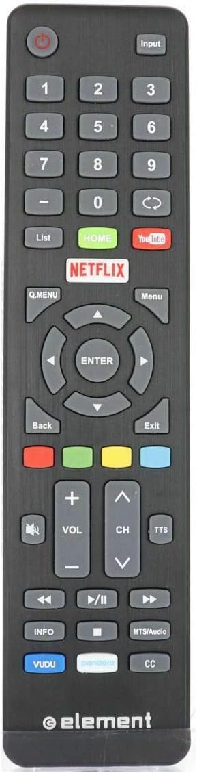 Amazon.com: Replacement for Element Smart TV Remote Control : Electronics