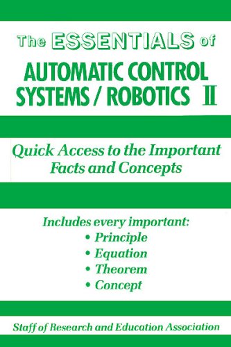 Buy Automatic Control Systems/Robotics: v. 2 (Essential Series) Book ...
