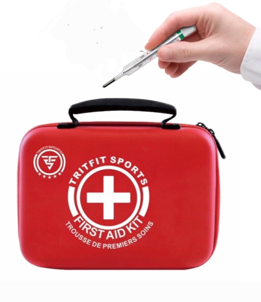 Amazon.com: TRITFIT Sports - First Aid Kit, 378 Pieces Emergency ...
