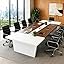 Large conference table for office – Modern meeting room table for ...