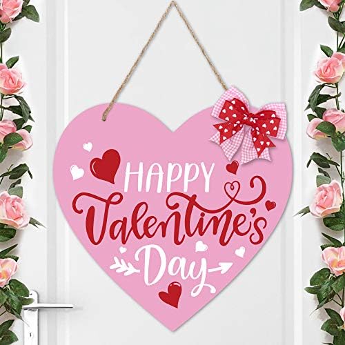 Amazon.com: Valentine's Day Envelope Wooden Door Sign,Happy Valentines ...