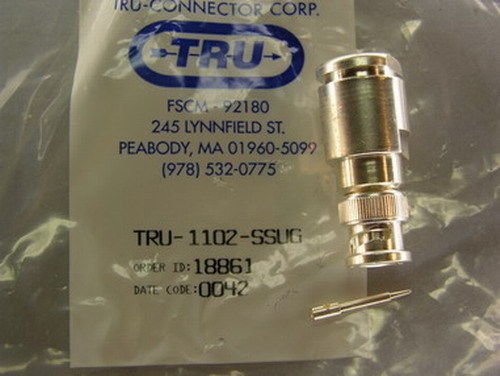 TRU-Connector TRU-1102-SSUG UG-959A/U BNC Connector: Amazon.com ...