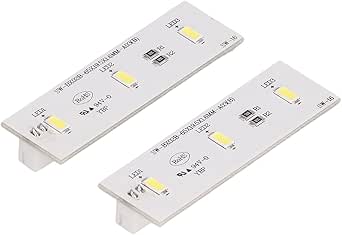 Amazon.com: Refrigerator LED Light Strip Bar, 2Pcs Refrigerator LED ...