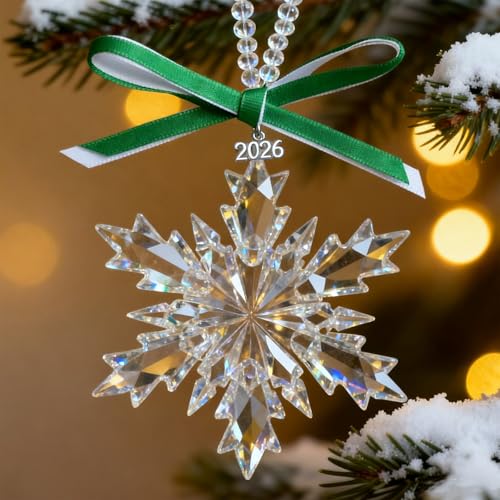 Best Snowflake Ornaments with Crystal: Add Sparkle to Your Holiday ...