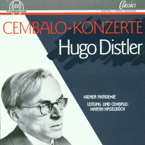 Amazon.com: Hugo Distler: Cembalo-Konzerte : Wiener Akademie, Martin ...