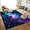 Amazon.com: 5' X 7' Galaxy Area Rug Dark Blue Starry Sky Carpets for ...