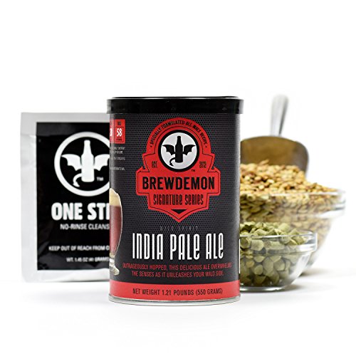 Mead Brewing Kit BrewDemon 1 Gal. Twisted Monk Witbier Beer Recipe Mr ...