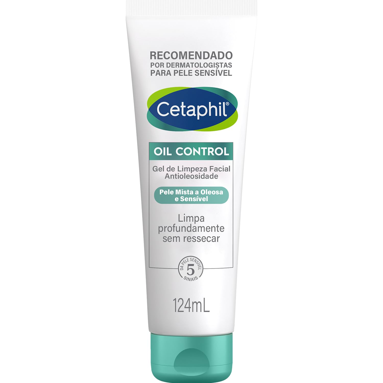 Cetaphil Oil Control Gel De Limpeza Facial Pele Oleosa 124ml : Amazon ...