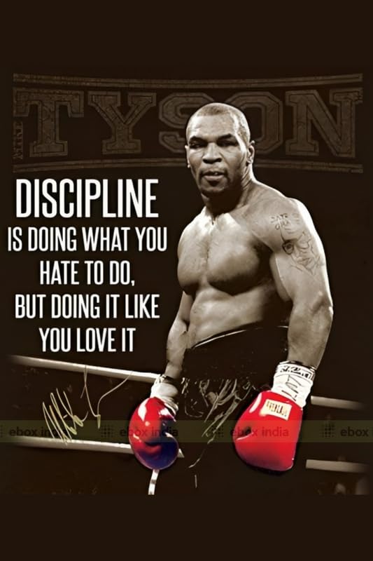 Poster of Mike Tyson Boxer, Mike Tyson Posters for Room Wall ...