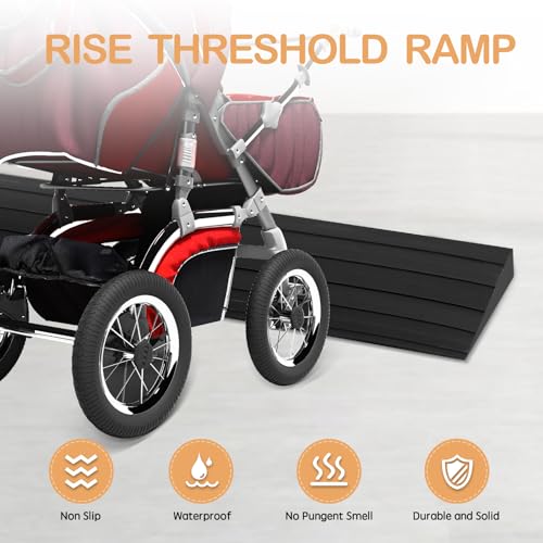 Snapklik.com : Threshold Ramps For Doorways Self-Adhesive Rubber Ramps ...