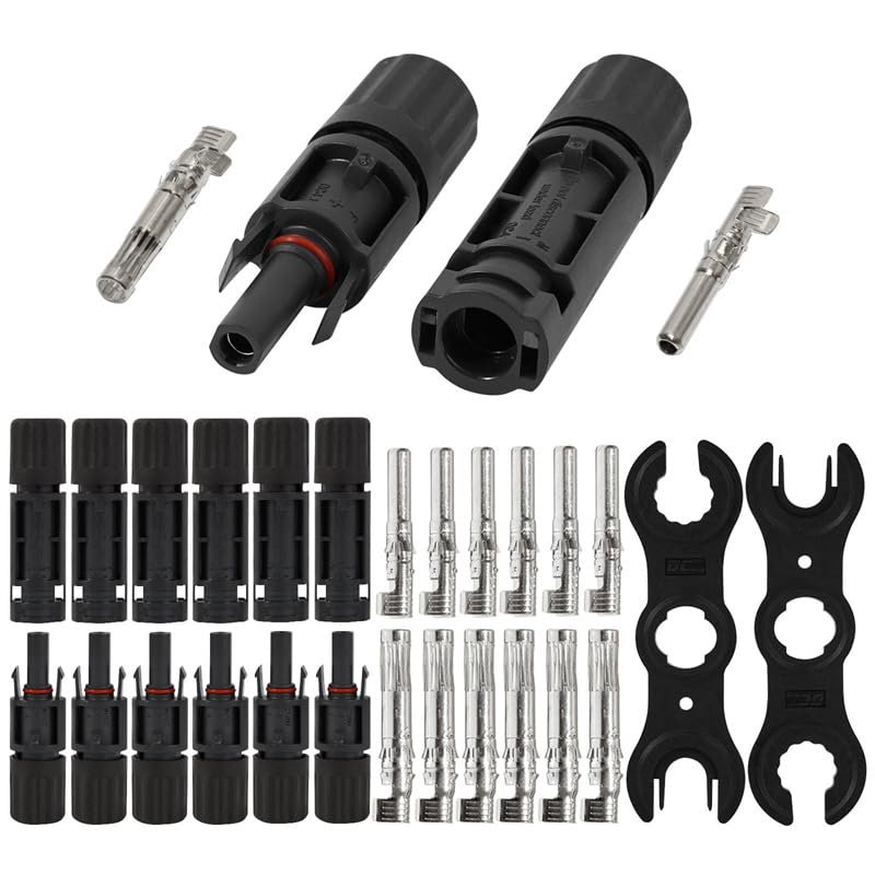 Amazon.com: Solar Super Sonic Solar Connectors Kit, 1500V - Waterproof ...