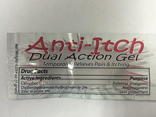 Amazon.com: CoreTex Anti-Itch Dual Action Gel Packets - Pack of 25 ...