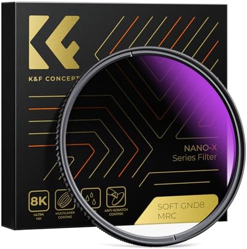 K&F Concept Nano-Xcel 77mm Soft GND8 Circular Graduated Neutral Density ...