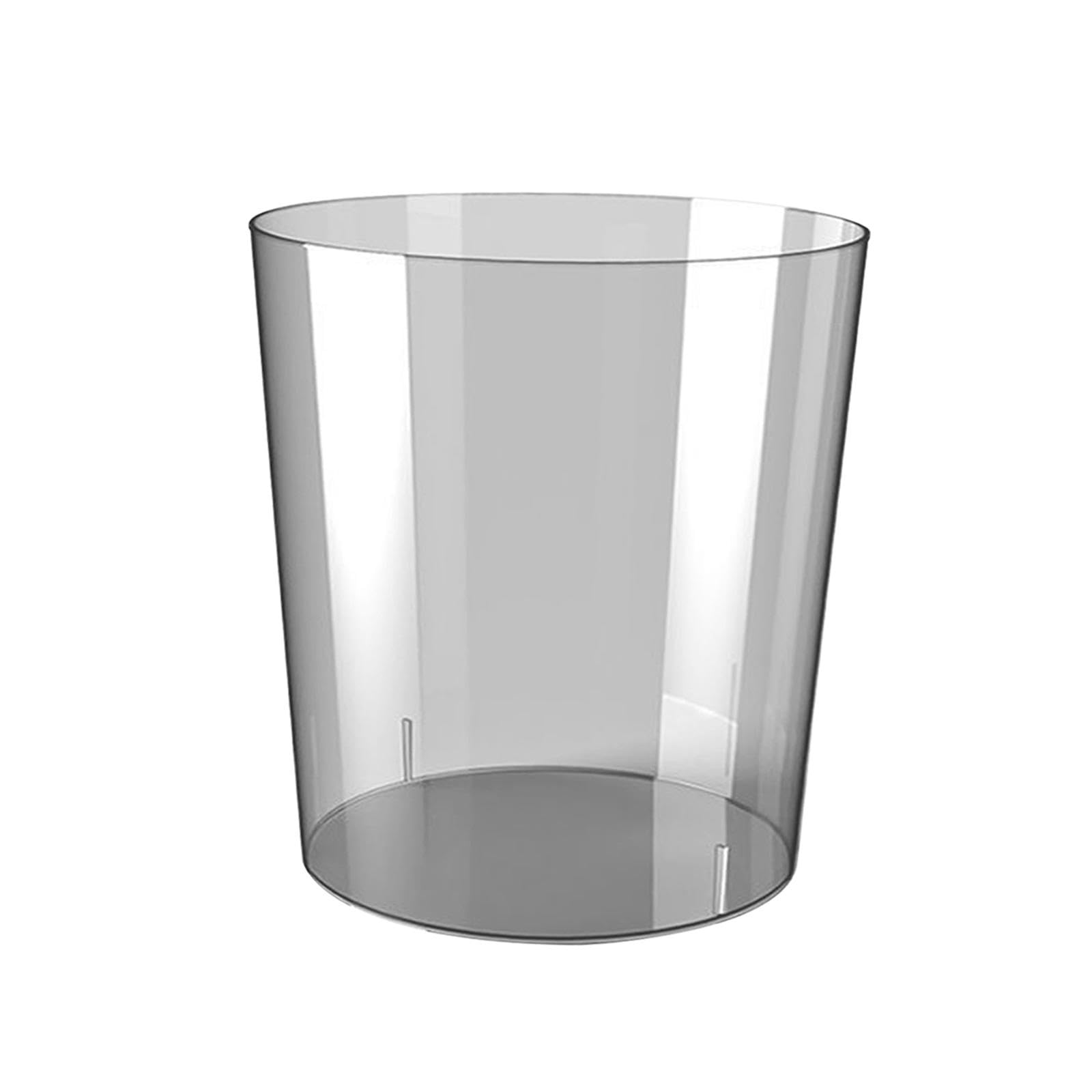 Amazon.com: IEUDNS Dustbin Wastebasket Transparent Round Modern Garbage ...
