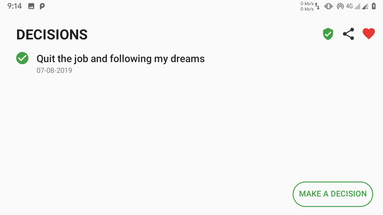 decide now - decision maker - App on Amazon Appstore
