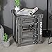 Amazon.com: Urban Style Metallic Retro Container Alike Nightstand ...
