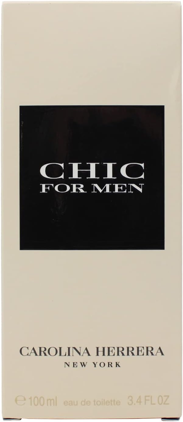 Amazon.com : Carolina Herrera Chic Eau De Toilette Spray 3.4 Oz / 100 ...