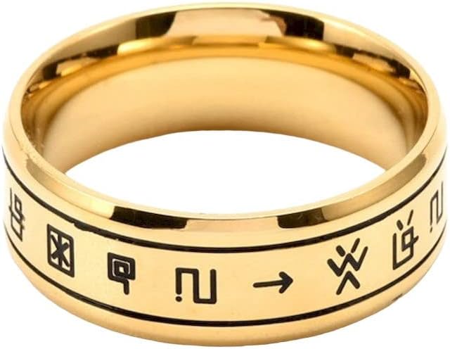 High Stainless Steel Digimon Ring Angemon Angewomon Holy Rings for ...