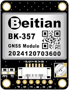 Amazon.com: Beitian UBXM8030 9140 10050 Chip Built-in Antenna NMEA0183 GPS Module with Low-Power ...