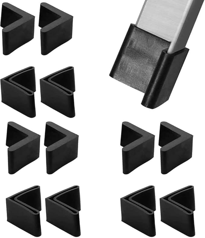 MARTIFY HUB L Shape Rubber Pads for Furniture Legs – Pack of 4 | 1.5 ...