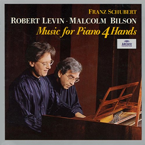 Play Schubert: Music For Piano 4 Hands by Robert Levin & Malcolm Bilson ...