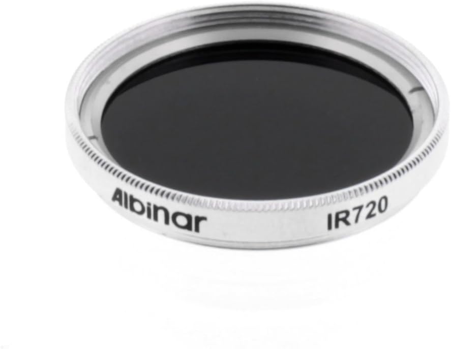 Amazon.com : Albinar 37mm 720nm IR72 Infrared IR Filter - Silver ...