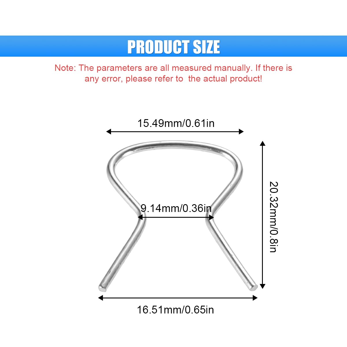 Snapklik.com : 20PCS Car Window Handle Crank Retainer Clip