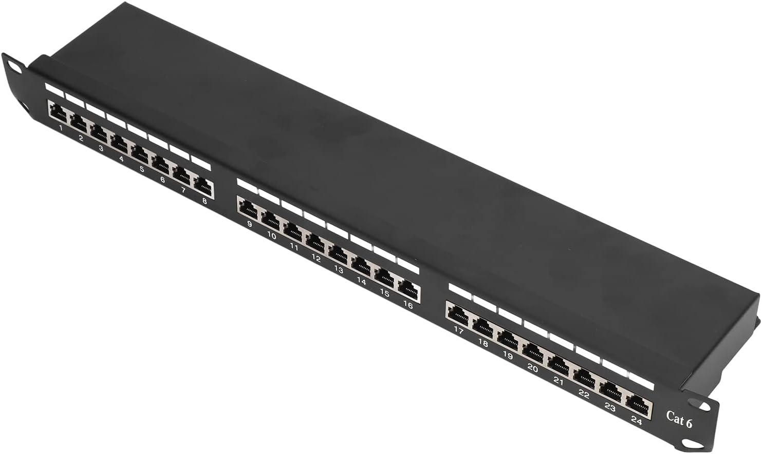 Amazon.com: Asixxsix 24 Port Patch Panel, Shielded Type Cat6 Network ...