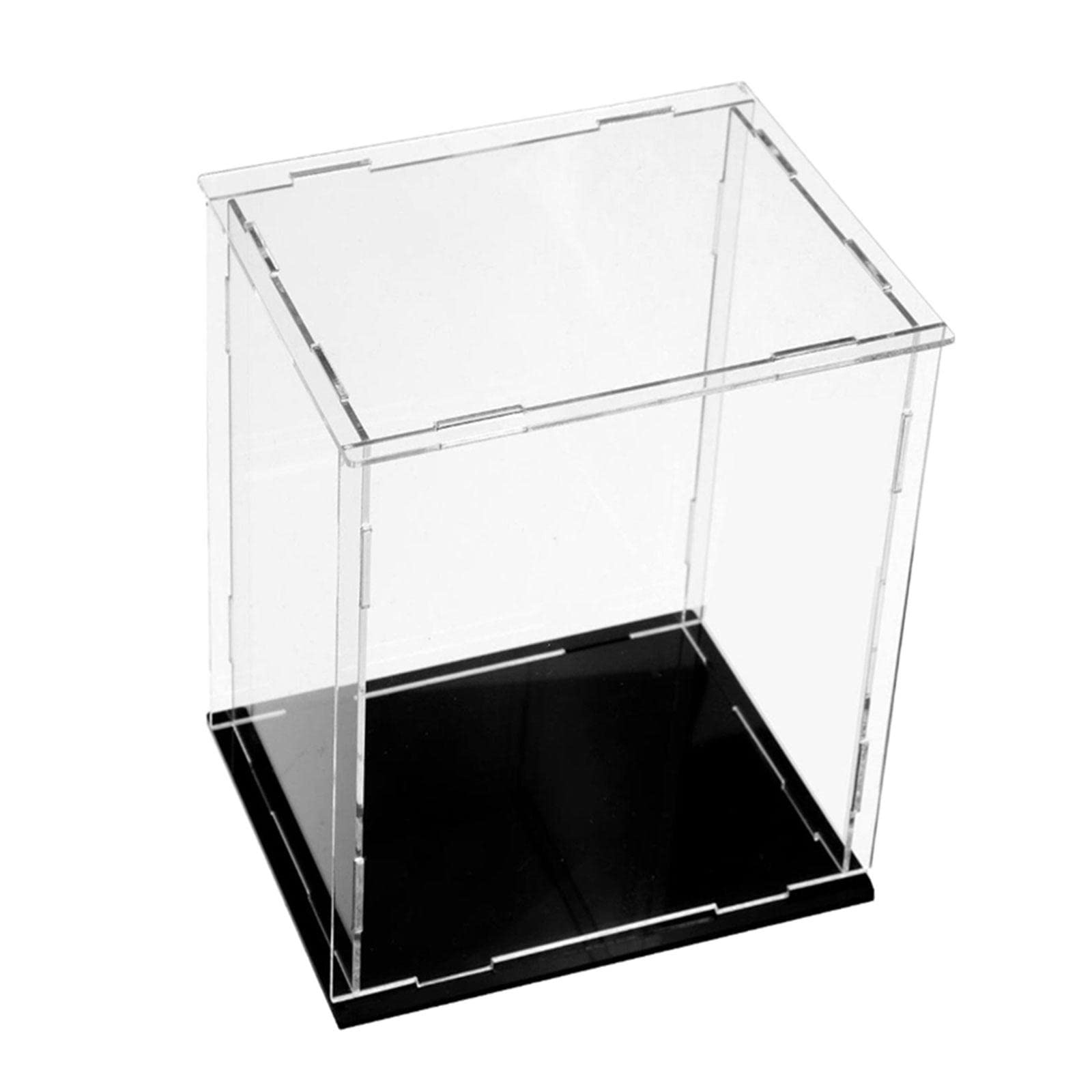 Vitrina transparente acrílica, caja para mostrador, colección de cubos ...