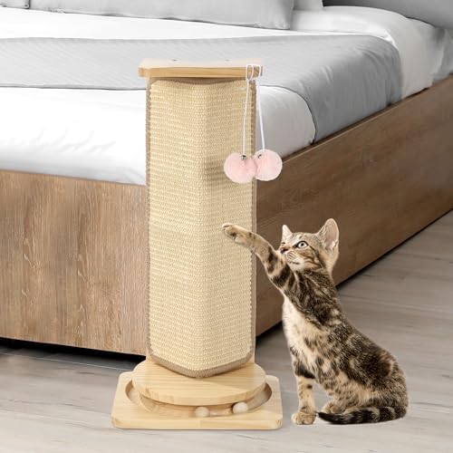 Amazon.com : ROYALAY Couch Corner Scratching Post for Cat, 23'' Tall ...