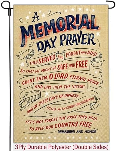 Amazon.com : AVOIN colorlife Patriotic 4th of July Memorial Day Garden ...
