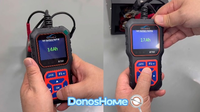 Watch How to test the lithium battery with DonosHome BT60 ? on Amazon Live