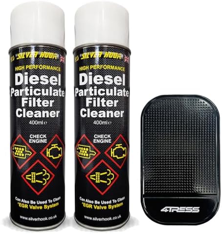 4TRESS 2 x Silverhook DPF Cleaner Aerosol Diesel Particulate Filter ...
