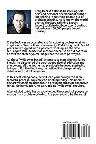 Snapklik.com : Alcohol Lied To Me: The Intelligent Way To Escape ...