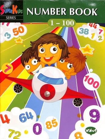 Number Book 1-100 : Xow Books Pvt Ltd: Amazon.in: Books